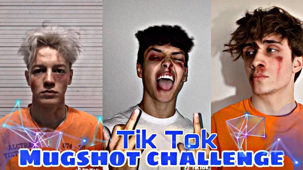 Mugshot Challenge “TIKTOK” compilation - YouTube