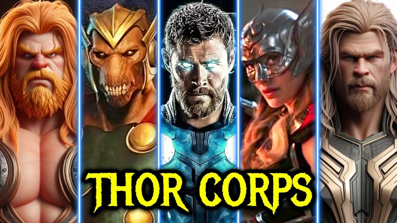 Thor Corps Exploed -A Multiverse Team of Mighty Thors Who Can Destroy ...