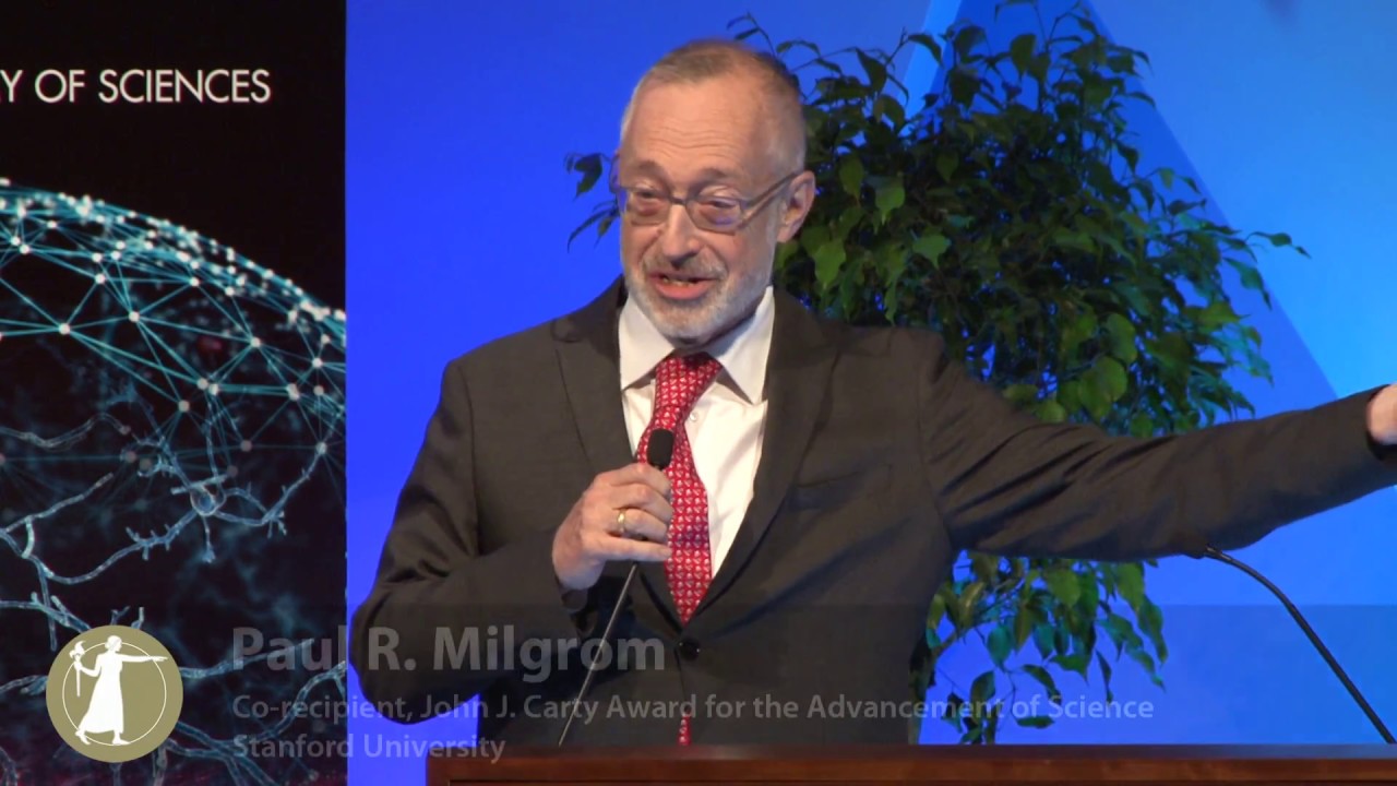 David Kreps, Paul Milgrom, & Robert Wilson - John J. Carty Award for ...