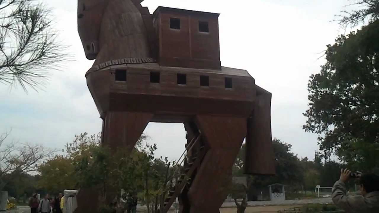 The archaelogical site of Troy - YouTube