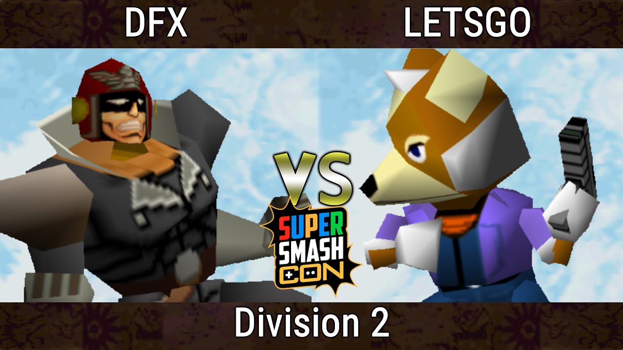 SSC 2023 - DFX (Captain Falcon) Vs. LETSGO (Fox) Smash Bros - SSB64 ...