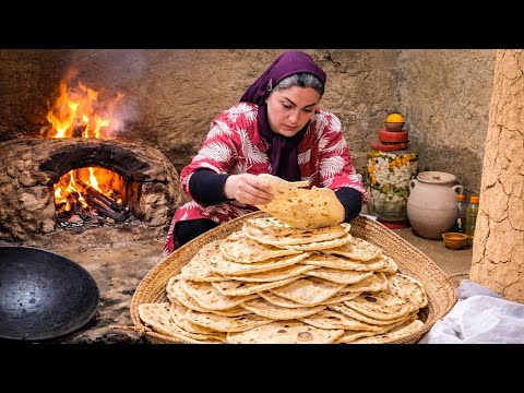Village Life | Baking Bread in a Wood-Fired Oven & Simple Farm Routine