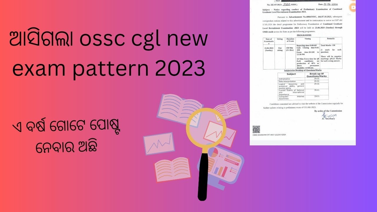 ossc cgl new syllabus discussion 2023 😇 - YouTube