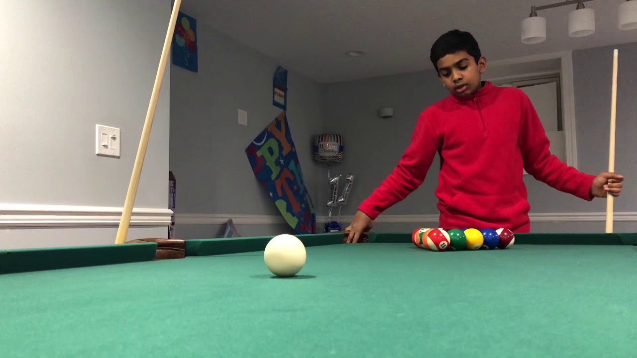 How to play pool ( easy ) - YouTube