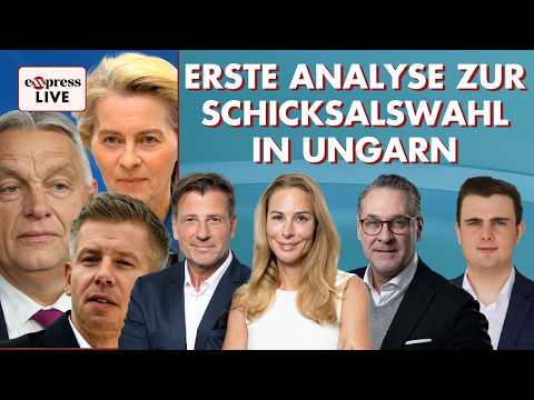 Orban vs von der Leyen: Wie geht es weiter mit Ungarn & der EU? | exxpress live am 13. April 2026