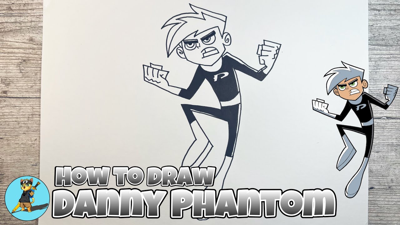How To Draw Danny Phantom #drawing #art #tutorial #howtodraw # ...