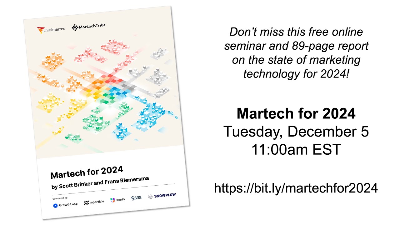 Martech for 2024 - YouTube
