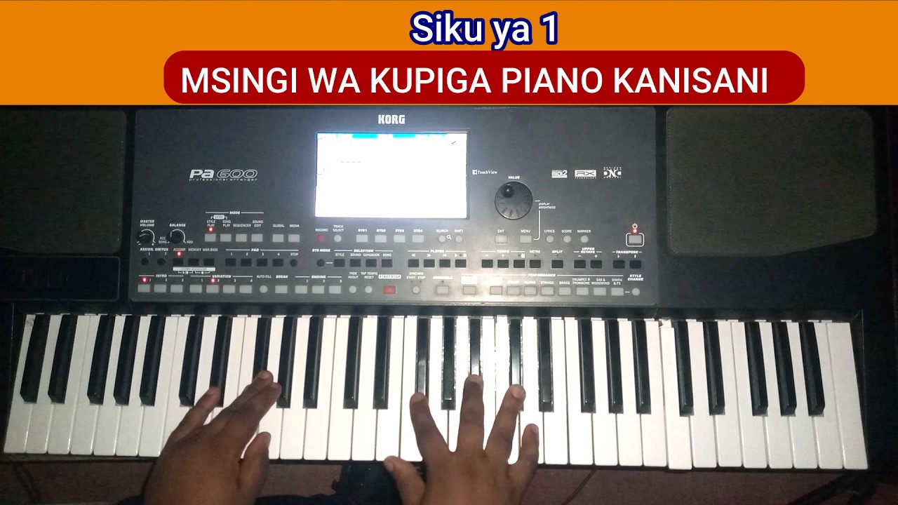 Somo la 1: Msingi wa Kupiga Piano Kanisani 🎹 | kwa Beginners - YouTube