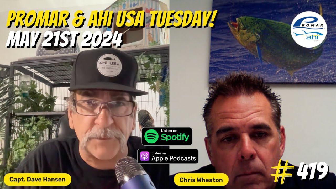 Promar & Ahi USA Tuesday! | Your Saltwater Guide Show w/ Captain Dave ...