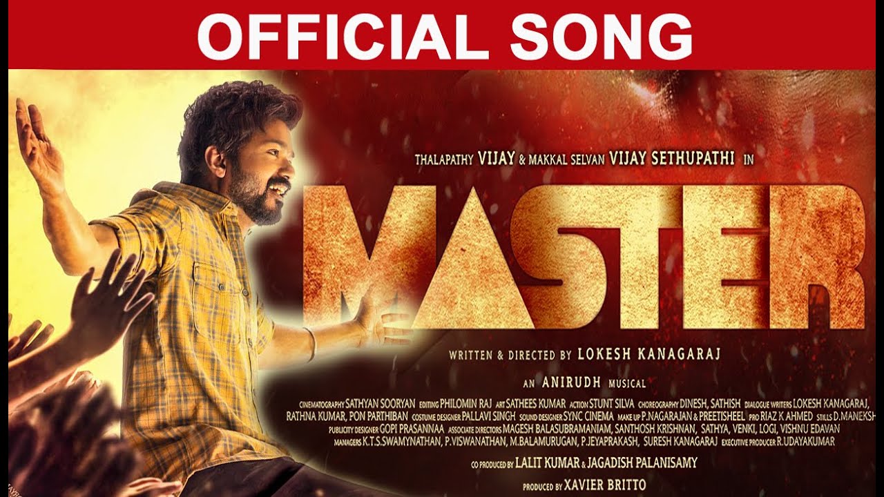 Master - Vaathi Coming Song | Thalapthy Vijay | Anirudh | Second Single ...