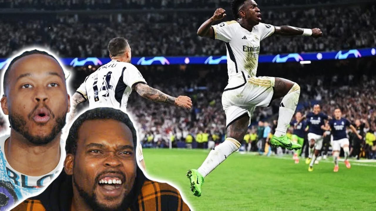 VINI JR SCORES CRAZY HAT TRICK! Real Madrid vs Dortmund | UEFA ...