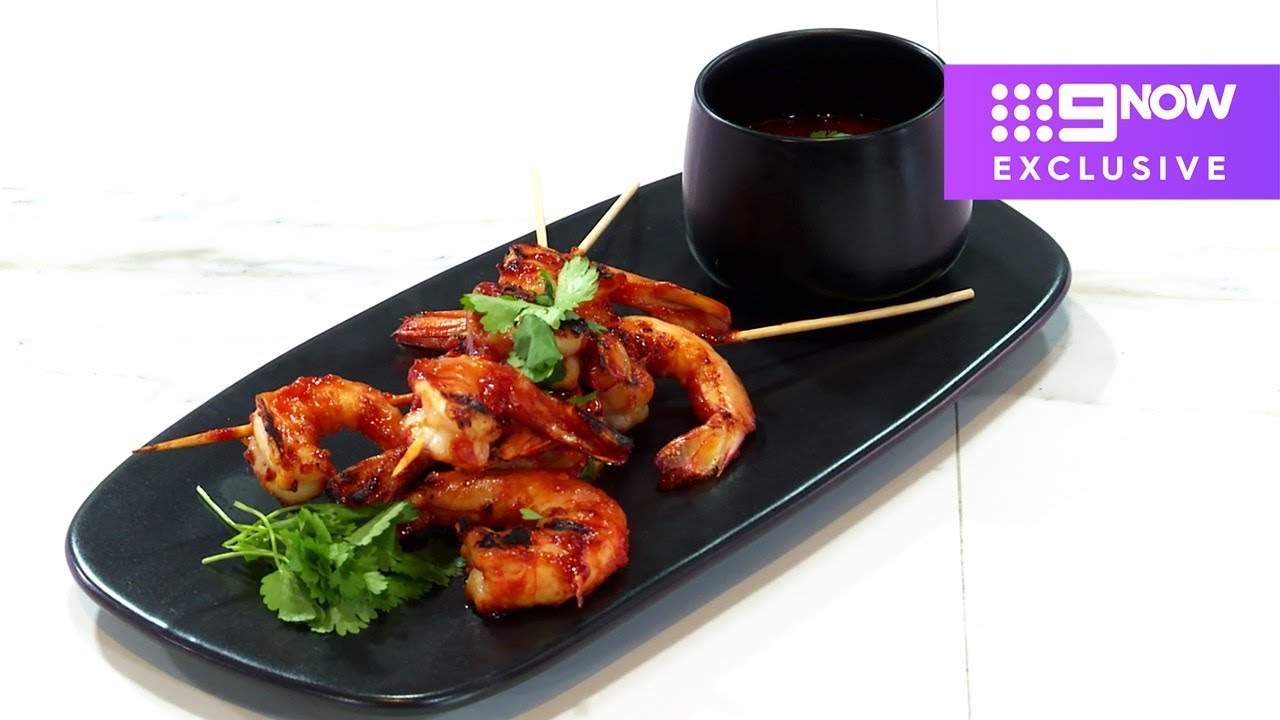 Fire Cracker Prawns - YouTube