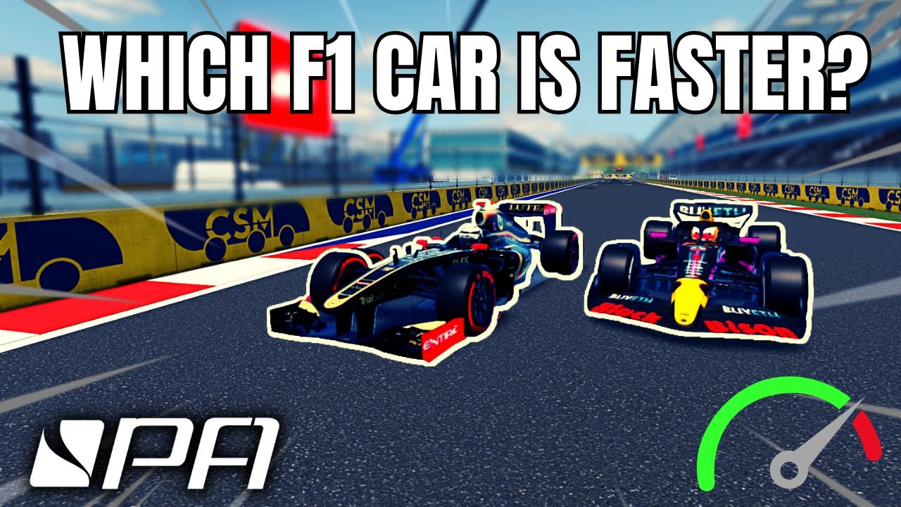 Which F1 Car Is the FASTEST? (Formula Apex) - YouTube