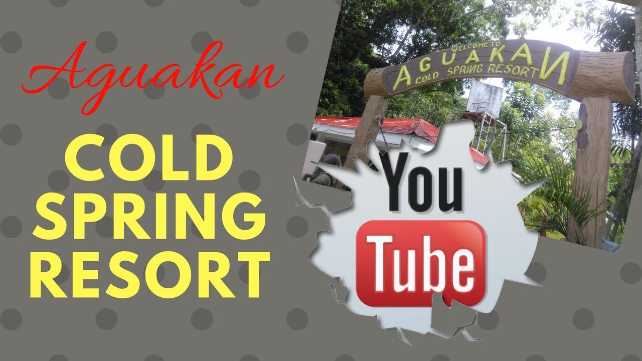 Aguakan cold spring resort of Maragusan - YouTube