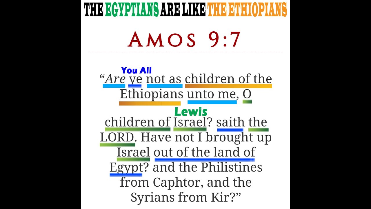 Timeline & Etymology of The Bible - Part 1 (Ancient Egypt) - YouTube