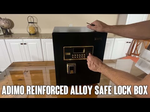 Safe Box Review, ADIMO Cabinet Safes with Sensitive Alarms