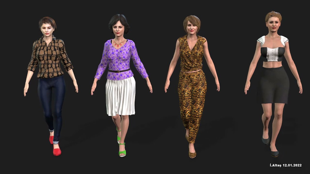 Iclone hair and clothes package 50.(Download free hair and clothing ...