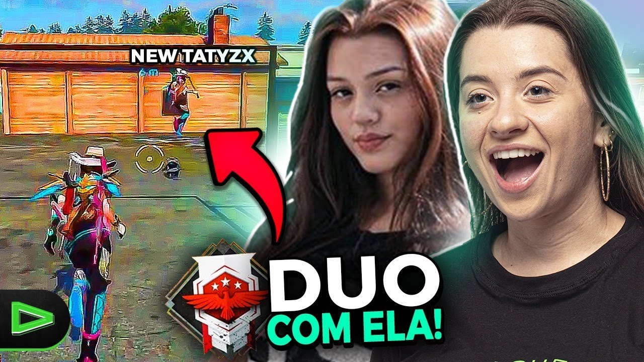 JOGUEI DUO NO FREE FIRE COM MINHA BEST FRIEND!!! - YouTube