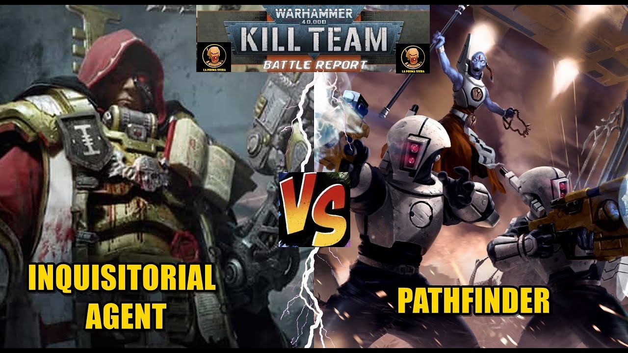 Kill Team Battle Report Pathfinder vs inquisitorial Agent ita - YouTube