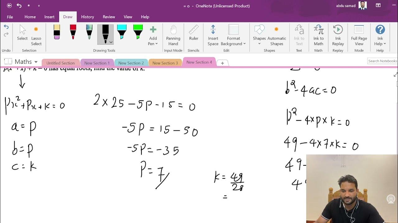 10th Grade Board Exam Quadratic Equations Sample Question and Solutions ...