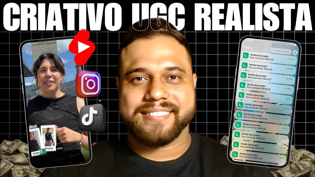 Criativo UGC REALISTA Com IA INSANA | Como fazer Criativo UGC PASSO A PASSO - YouTube