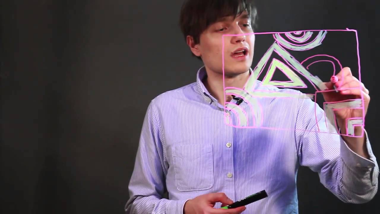 How to Draw Abstract Art Using Shapes - YouTube