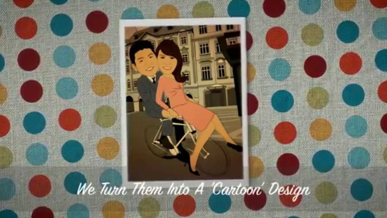 Hand-drawn Personalized Cartoon Gifts Specialist in Singapore - YouTube