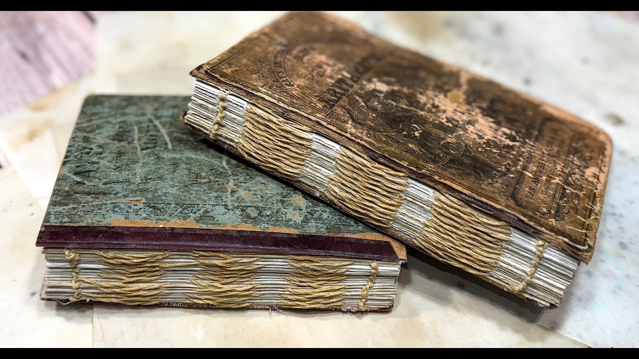 French Twist Binding Technique Pt. 2: Create A Journal Start To Finish ...