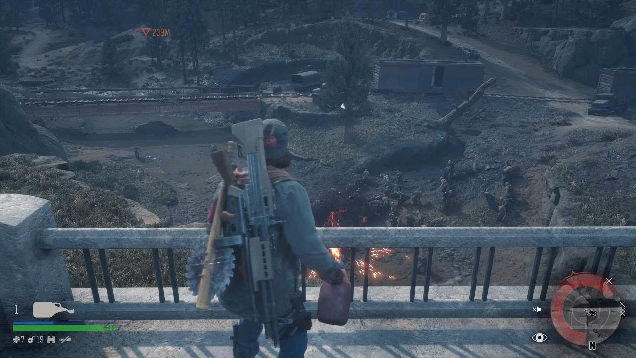 DAYS GONE Part 54 Lobert Draw Ridge Horde - YouTube