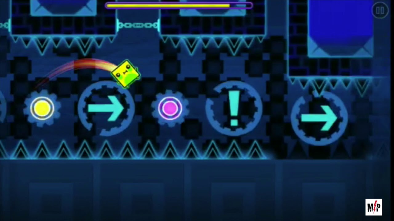 Blue Hell (Demon) by Lazye/ Geometry dash. - YouTube