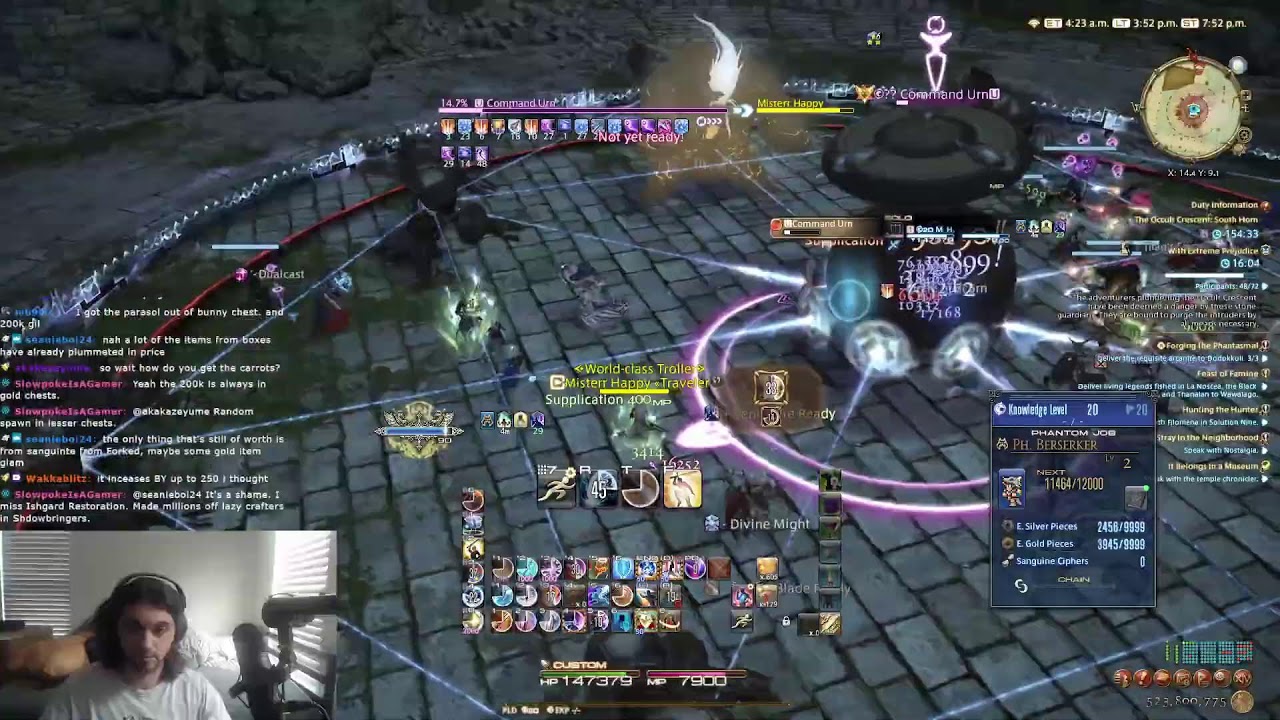 FFXIV - I surely wouldn't make every relic & armor piece in Occult ...