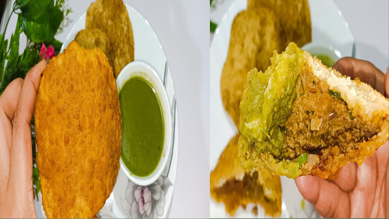 keema puri recipe/कीमा पूरी बनाने का आसान तरीका/ढाबे जैसी कीमा पूरी घर ...