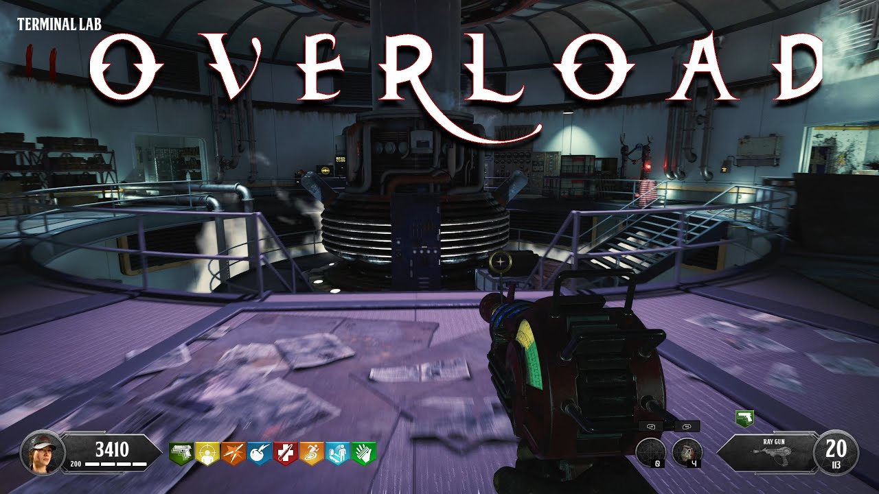 OVERLOAD [Green Run] Black Ops Zombies CUSTOM Map [EASTER EGG] - YouTube