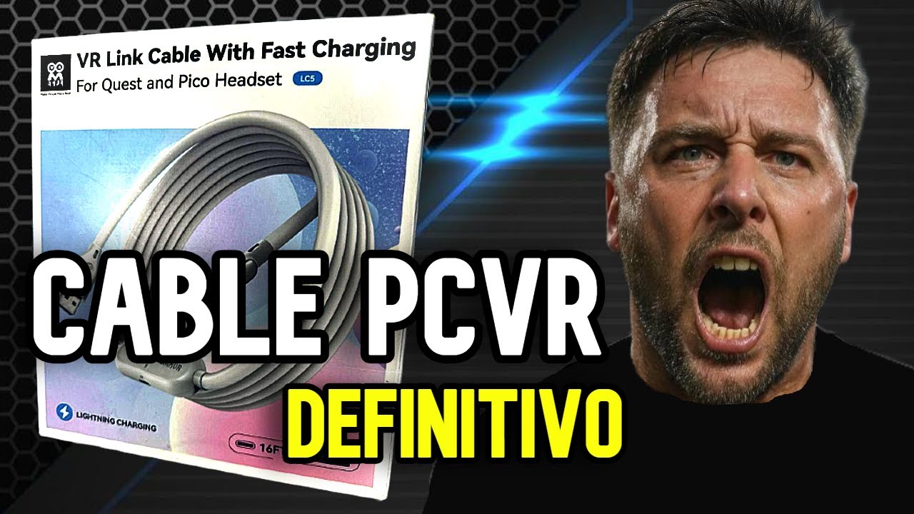 🚨 ¡NO COMPRES OTRO CABLE PCVR hasta ver ESTO! El MEJOR para Quest, Pico ...