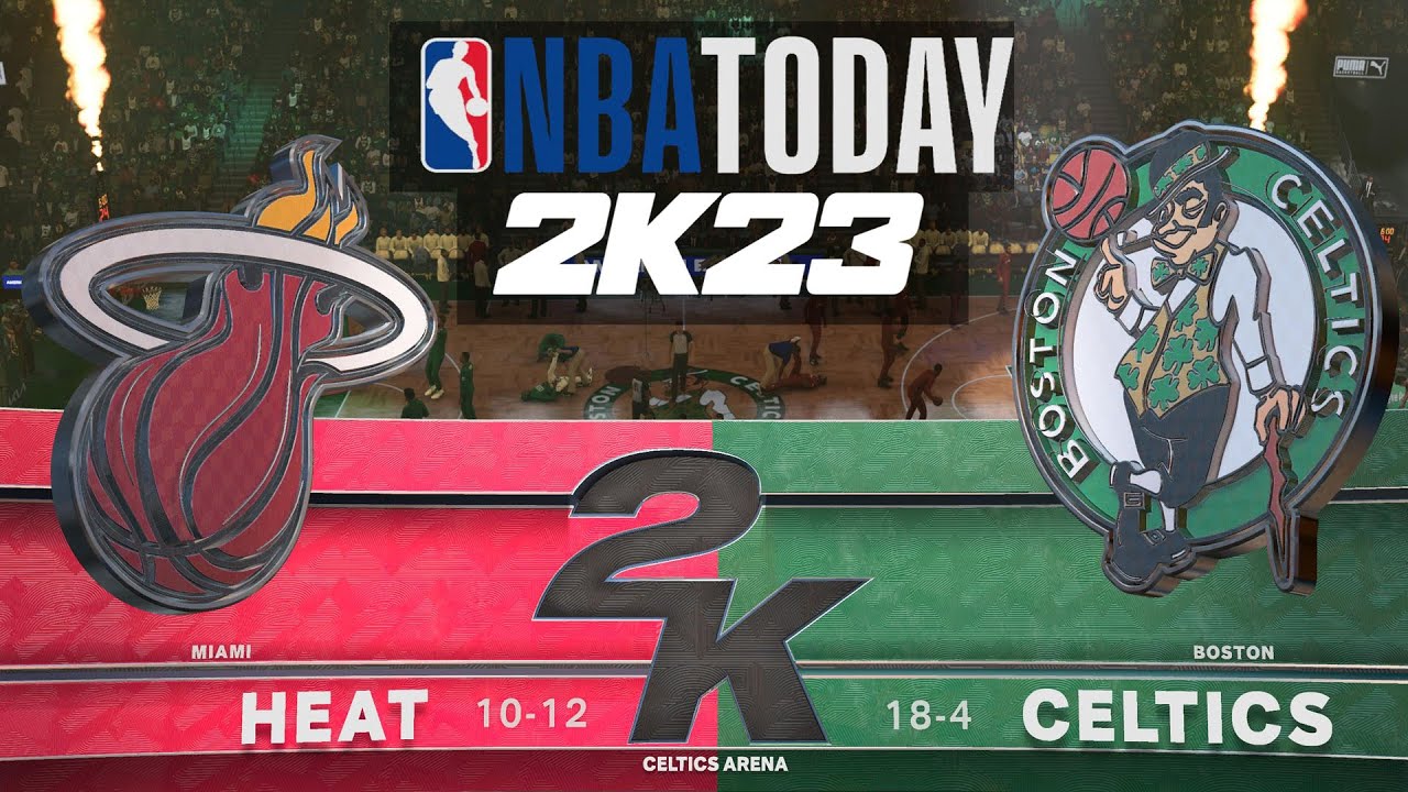 HEAT at CELTICS | NBA 2K23 GAMEPLAY | December 2, 2022 - YouTube
