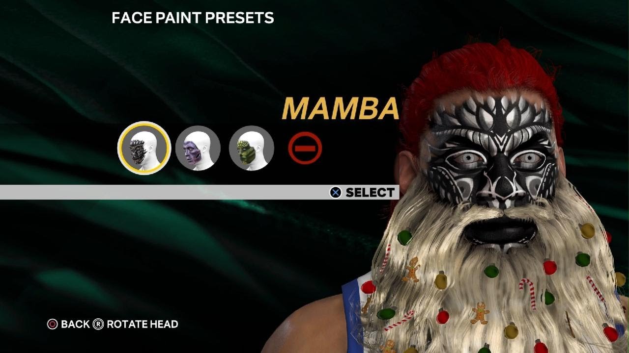 HOW TO WEAR SNAKE SKIN FACE PAINT WITH MYPLAYER IN NBA2K25 - YouTube
