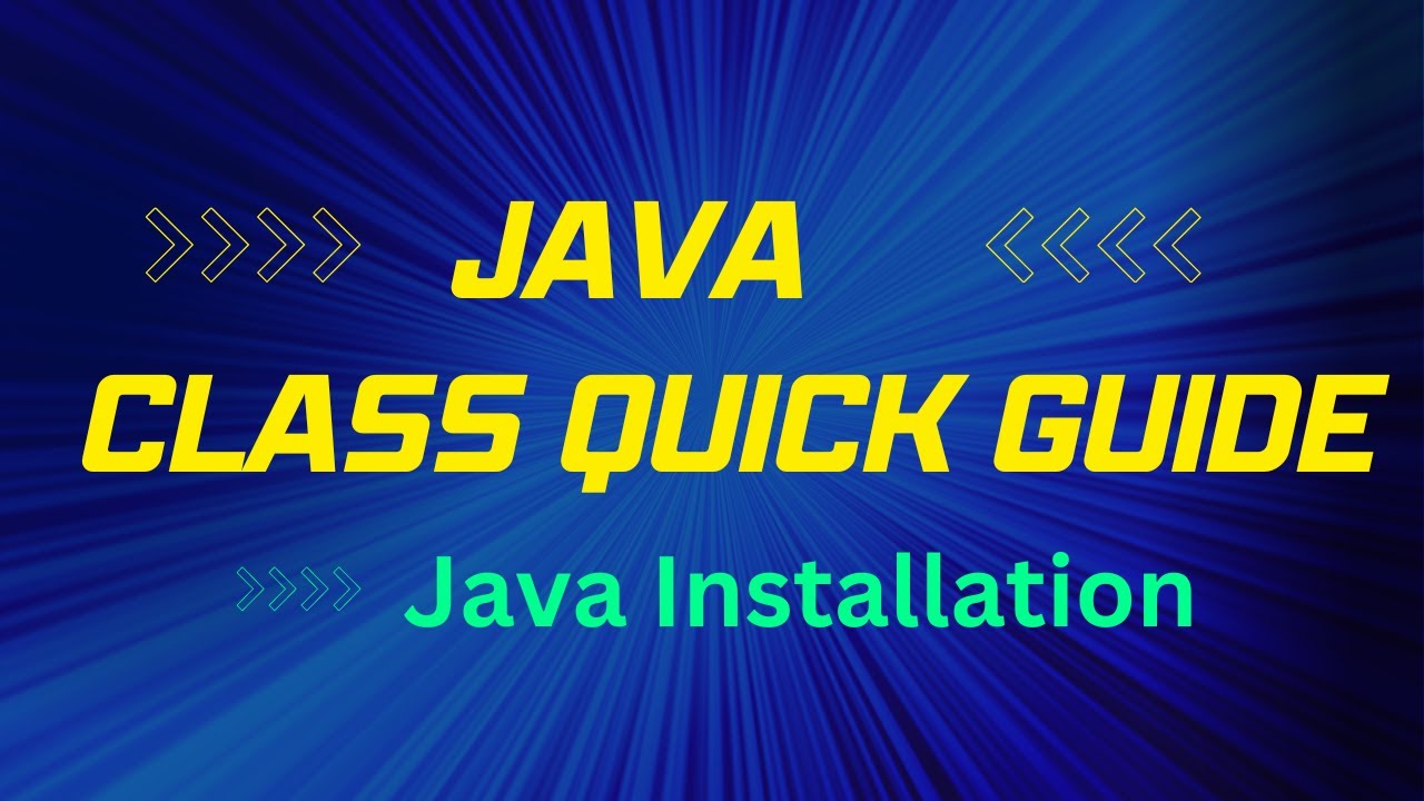 Java Install Intro - YouTube