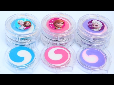 AMAZING !! Frozen Elsa Super Lip Balm Disney Princess Lip Gloss DIY ...
