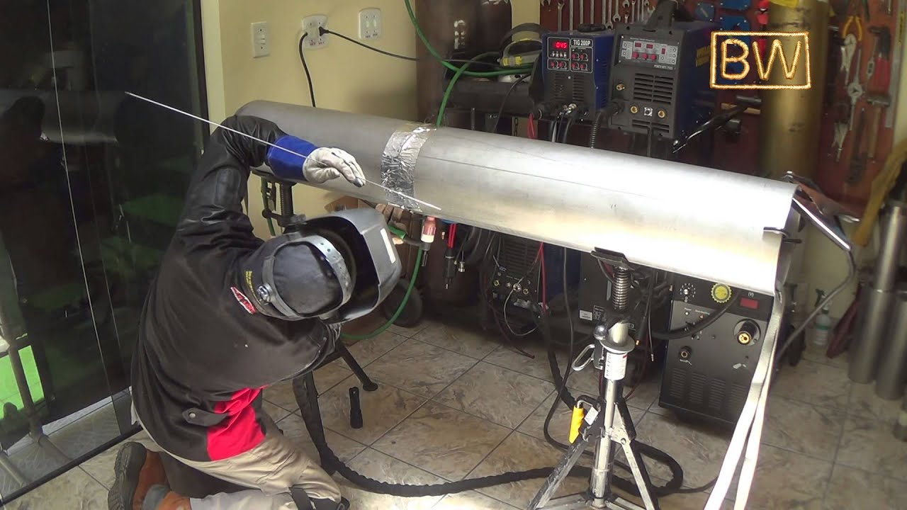 Solda TIG - Sistema de Purga Para Soldas em Aços Inox - Parte 2 - YouTube