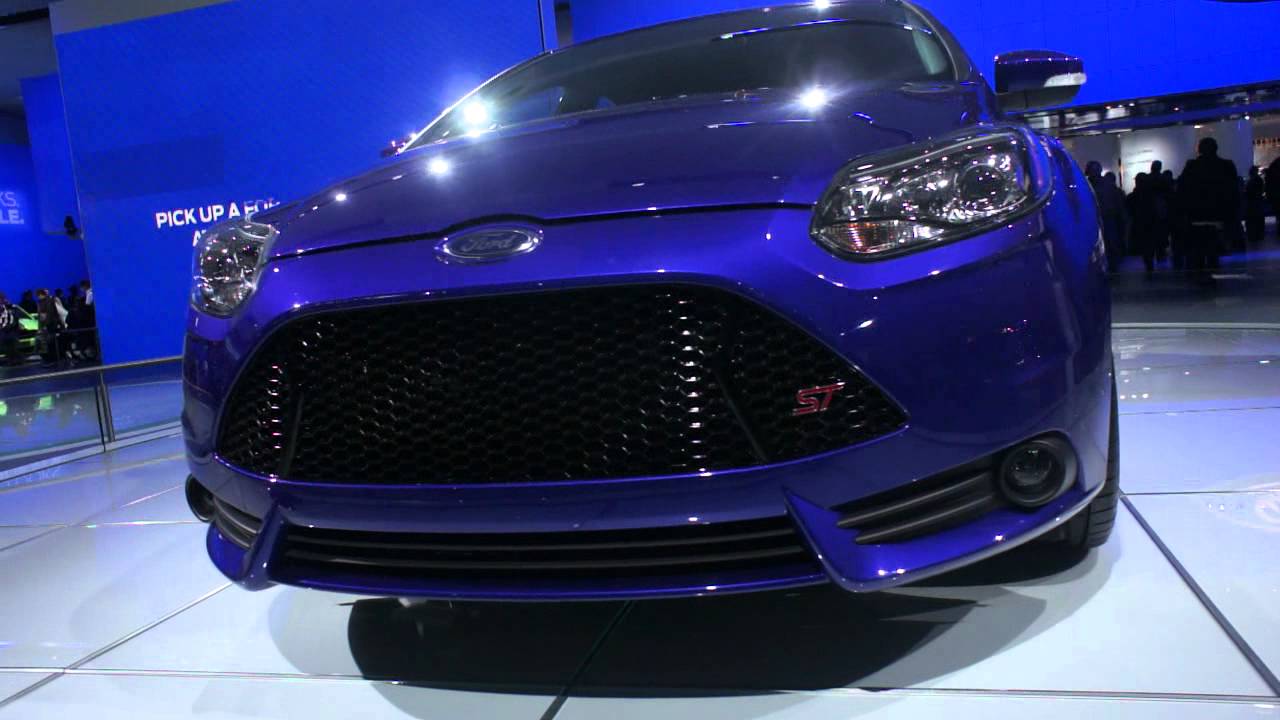 2013 Ford Focus ST blue - YouTube
