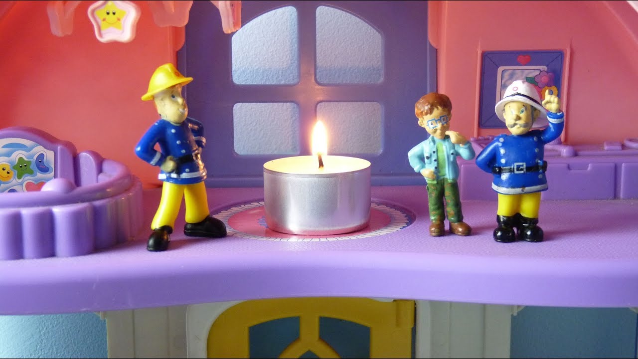 BRANDWEERMAN SAM moet het vuur doven - Spannend verhaaltje - YouTube