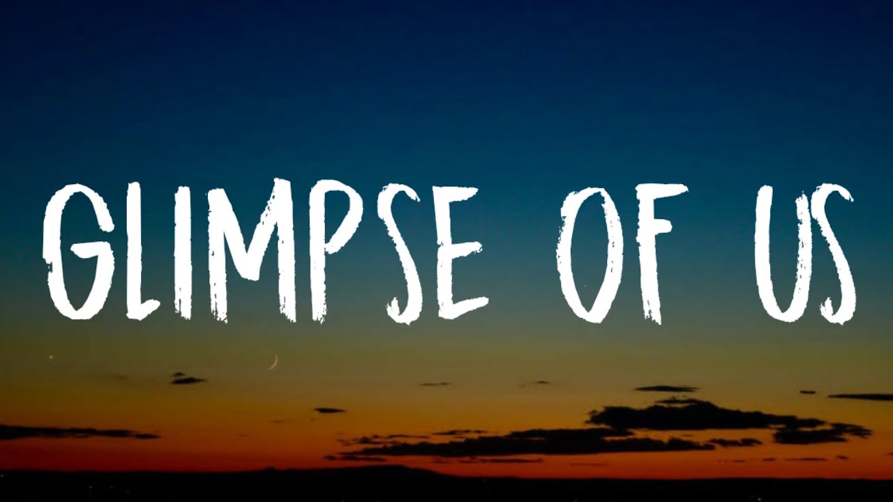 Joji - Glimpse of Us (Lyrics) - YouTube