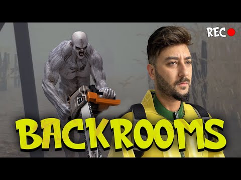 TESTERELİ ADAM PEŞİMİZDE ! | ESCAPE THE BACKROOMS W/HAN KANAL YOWAYİMO DERİN GÜNEŞ