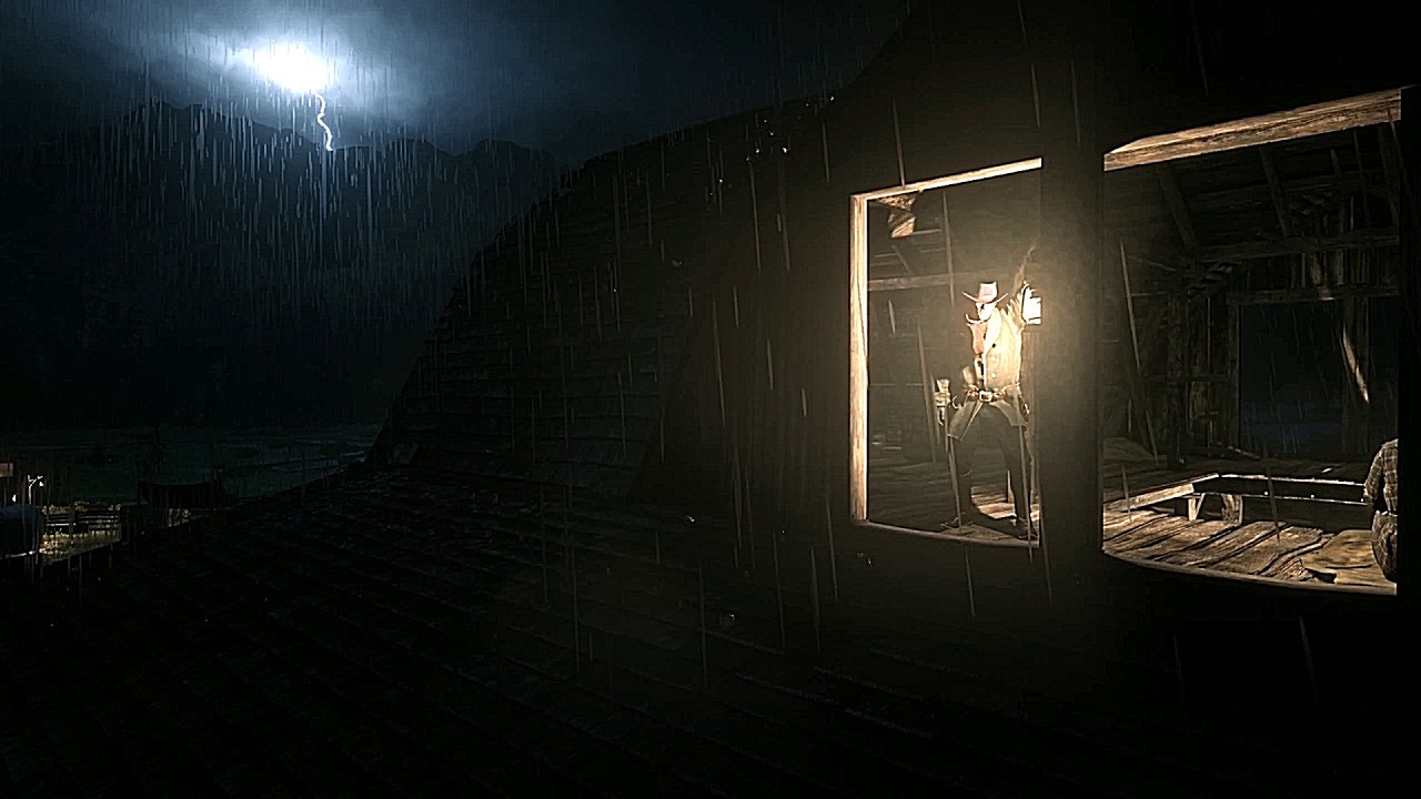 The Gang Takes Shelter From A Thunderstorm At The Hanging Dog Ranch ...