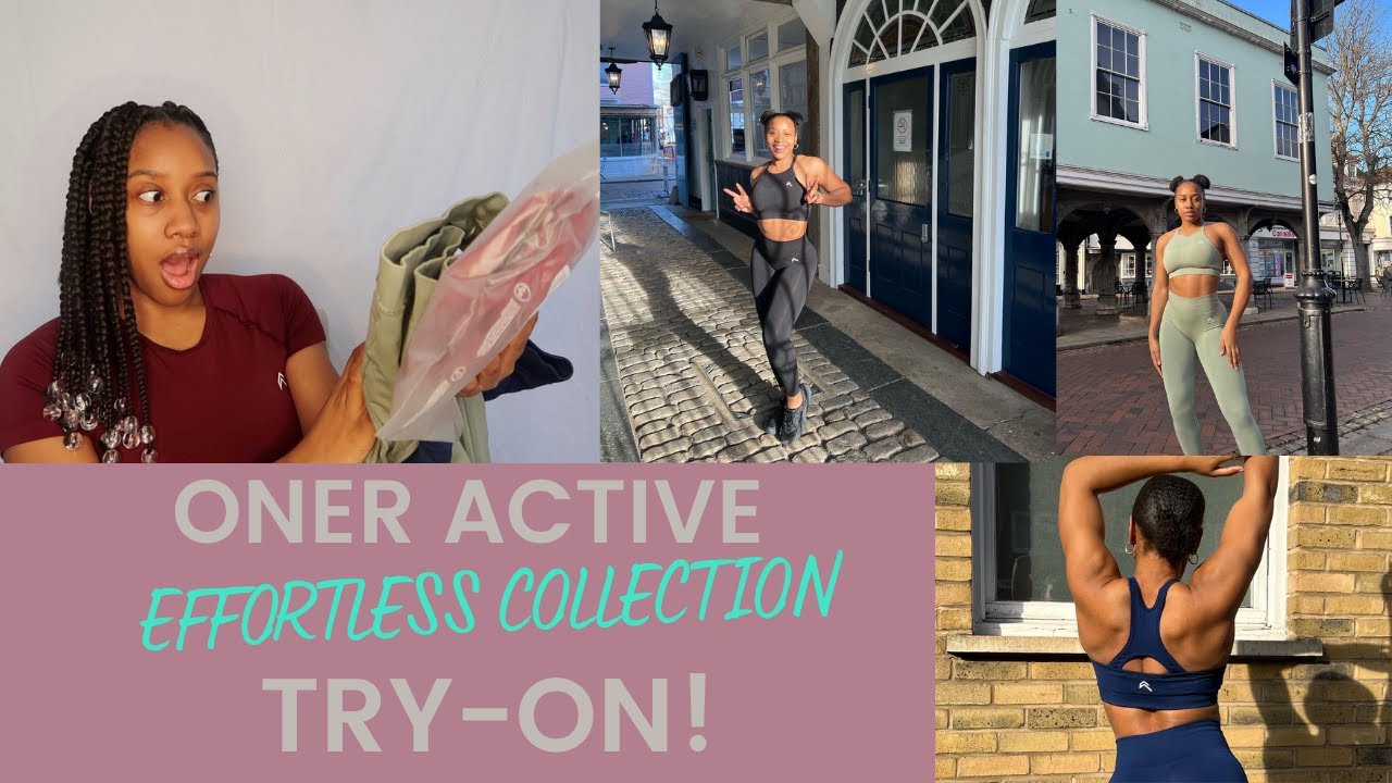 ONER ACTIVE EFFORTLESS COLLECTION WITH NEW PIECES | TRY ON! - YouTube