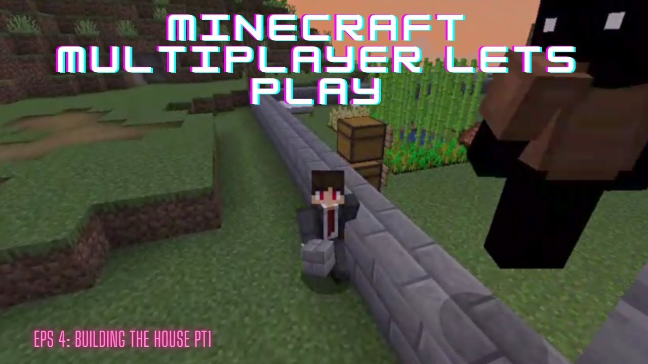 Minecraft Multiplayer Let's Play eps4| Building the house pt 1 - YouTube