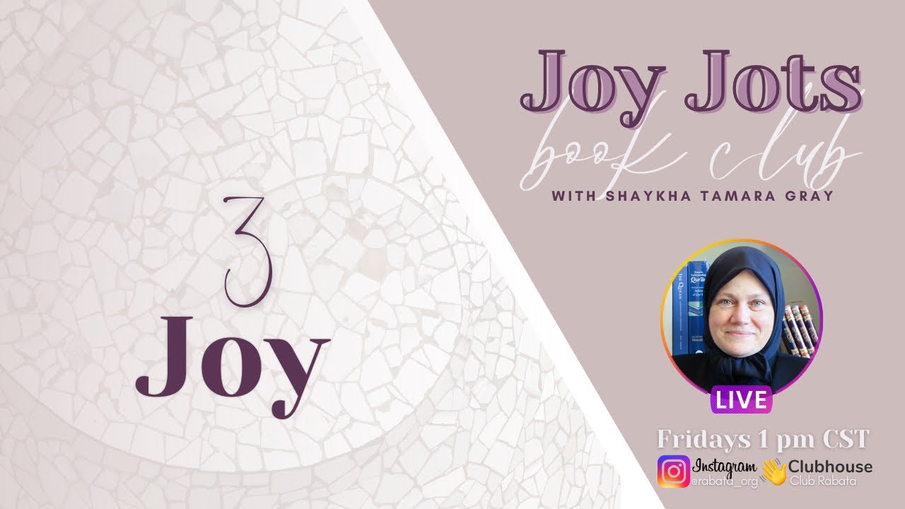 Joy Jots Book Club Week 3 - YouTube
