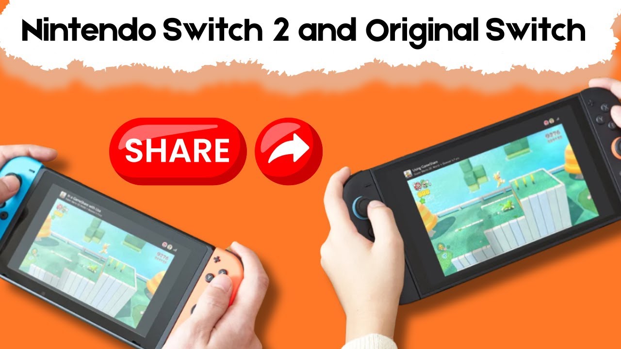 How to GameShare Between Nintendo Switch 2 and Original Switch? - YouTube