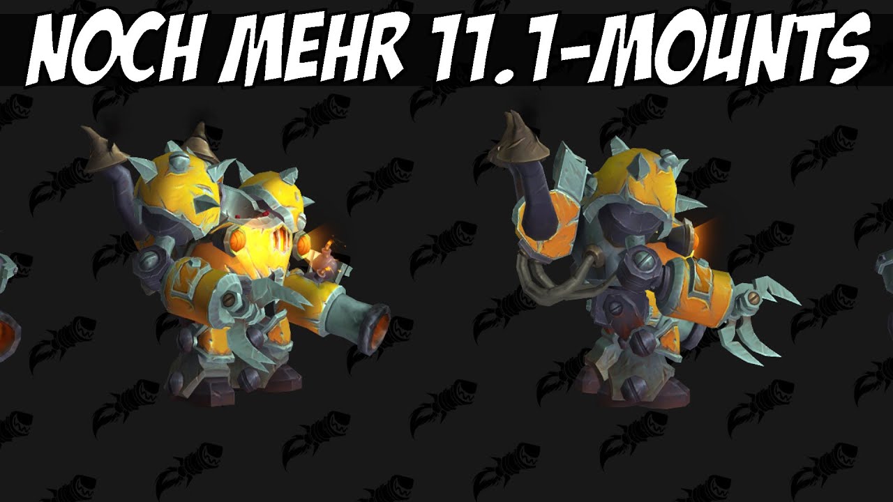 BESSER als die LIEBESRAKETE? Zahlreiche geile Goblin-Mounts! Noch mehr ...