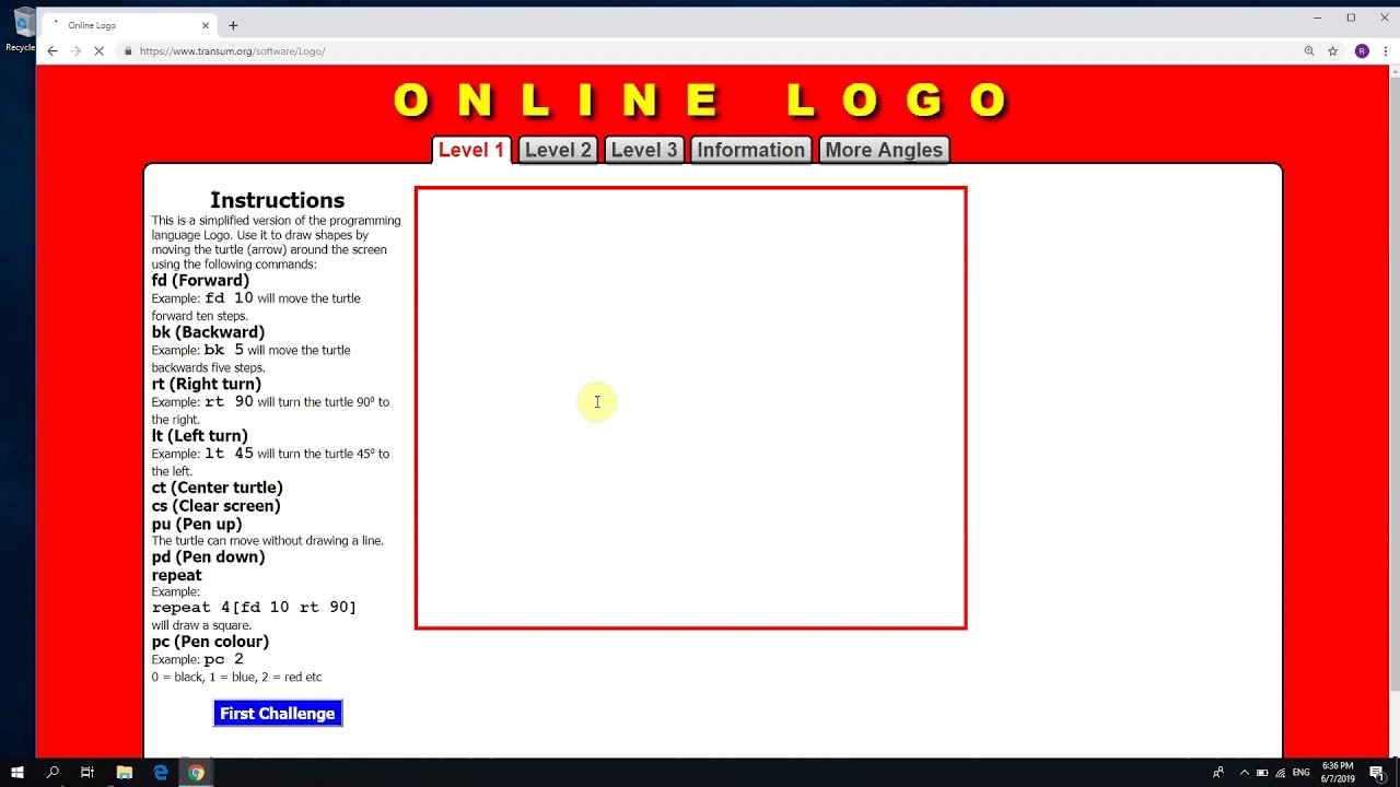 Online Logo Transum : How to draw letter T???? - YouTube